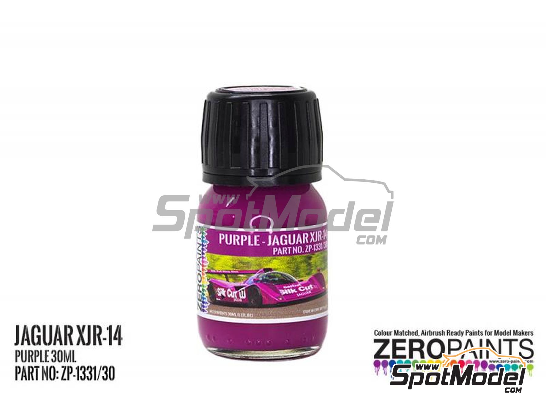 Zero Paints ZP-1331/30: Paint for airbrush Jaguar XJR-14 Purple 1 x ...