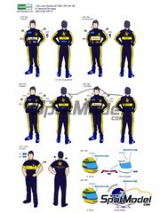 Decals and markings / Figures: New products in 1/20 scale | SpotModel