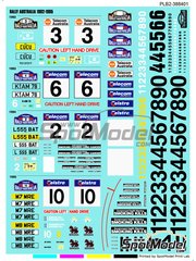 Decals and markings / Rally Cars: New products | SpotModel