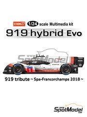 Car scale model kits / GT cars / Other races: New products by Studio27 ...