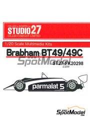 Car scale model kits / Formula 1 / 1/20 scale / 80 years: New products ...