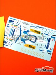 Tameo Kits DK200: Marking / livery 1/43 scale - Benetton Renault B195 ...