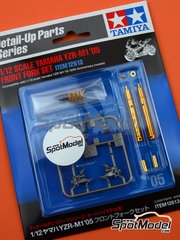 Tamiya 14100: Motorbike scale model kit 1/12 scale - Yamaha YZR-M1 ...