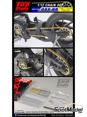 Top Studio MD29019: Detail up set 1/12 scale - Suzuki GSX-RR - for ...