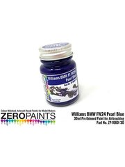 Zero Paints ZP-1060: Paint for airbrush Williams F1 BMW FW24 Blue 1 x ...